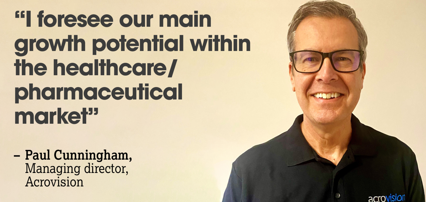 AI is an opportunity in all vision market verticals, says Acrovision's Paul Cunningham | Imaging ...